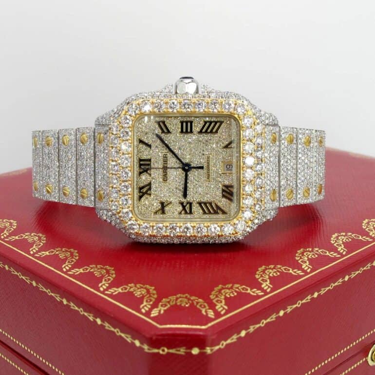 20 Photos of Iced Out Cartier Watches • Petite in Paris