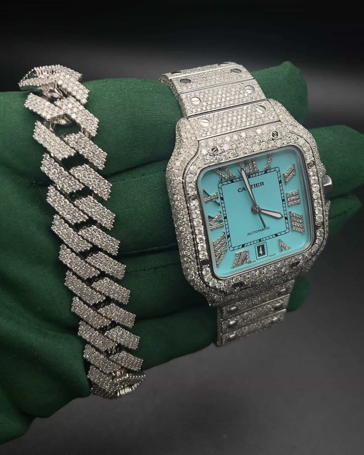 20 Photos of Iced Out Cartier Watches • Petite in Paris