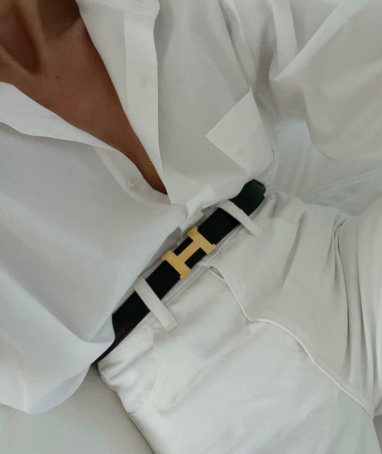 5 Luxury Logo Belts that are Timeless • Petite in Paris