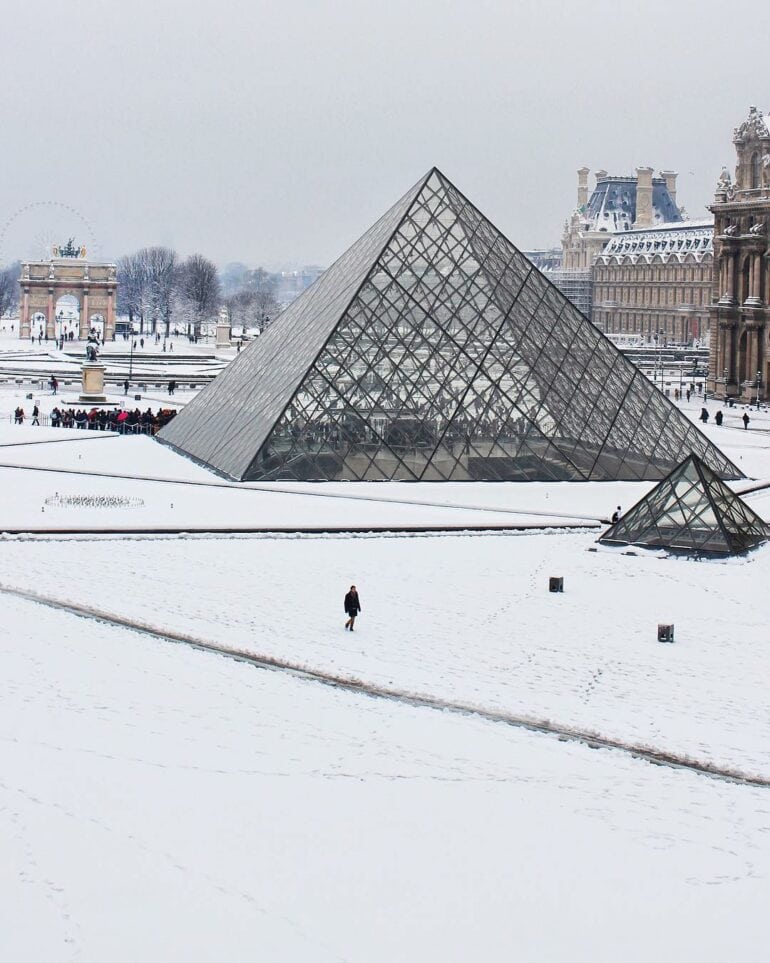 26 Photos of Snow in Paris • Petite in Paris