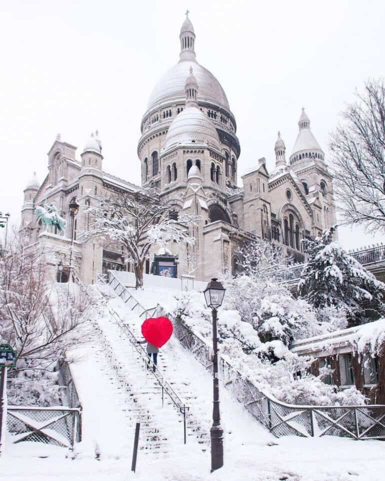 26 Photos of Snow in Paris • Petite in Paris
