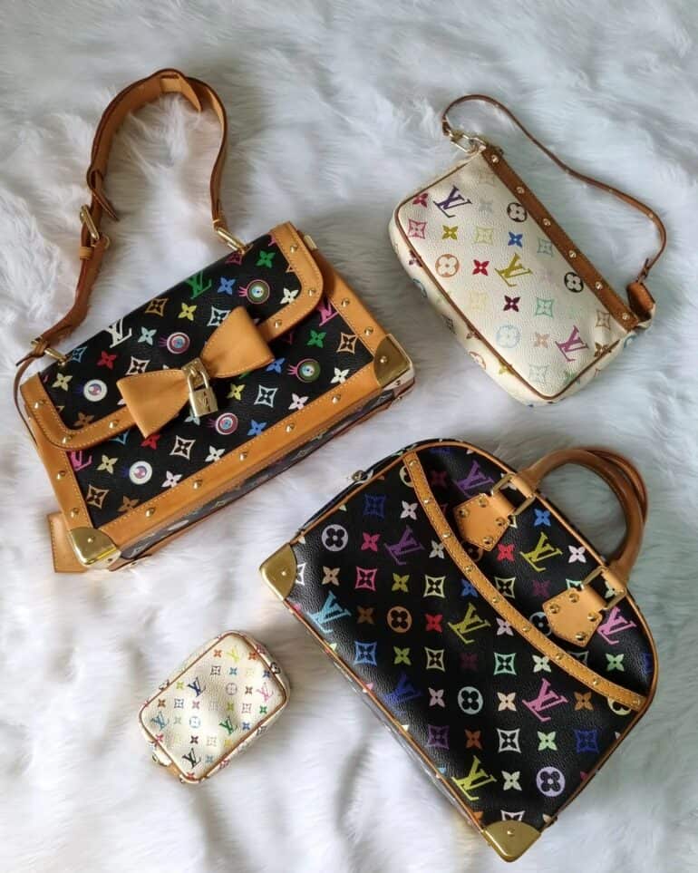 Are Vintage Multicolor LV Bags Making a Comeback? • Petite in Paris